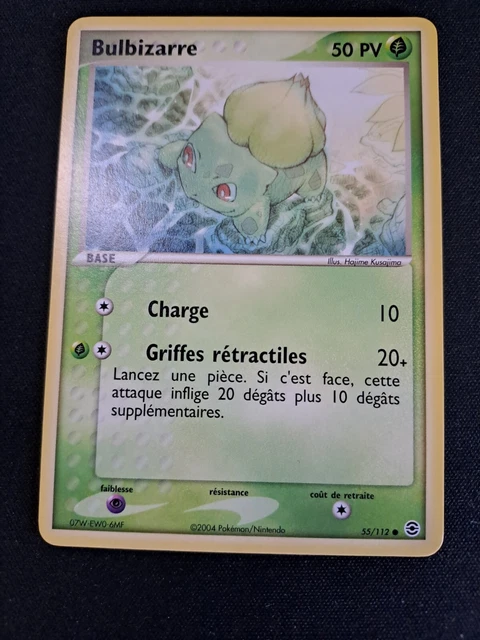 CARTE POKEMON BULBIZARRE 55/112 EX Rouge Feu Vert Feuille FR MINT/NMINT EUR 10,00 - PicClick FR