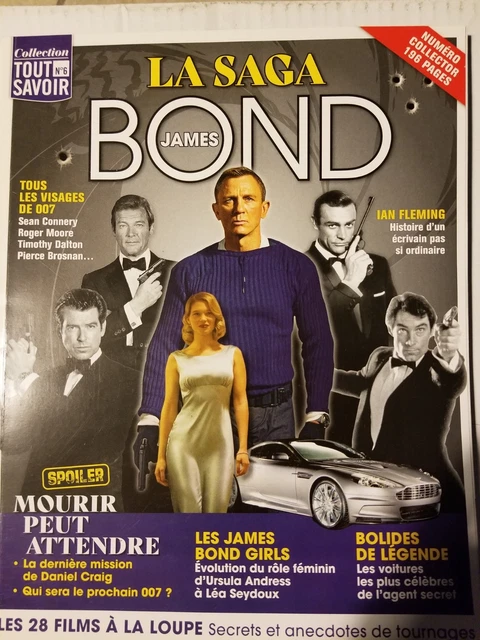 TOUT SAVOIR N°6 - LA SAGA JAMES BOND - COLLECTOR - SEAN CONNERY, ROGER ...