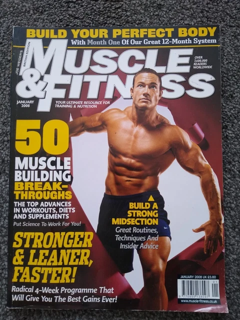 MUSCLE AND FITNESS bodybuilding magazine January 1987 £5.00 - PicClick UK