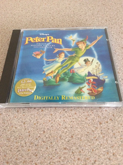 DISNEY PETER PAN Original Motion Picture Soundtrack CD OST £1.25 - PicClick UK