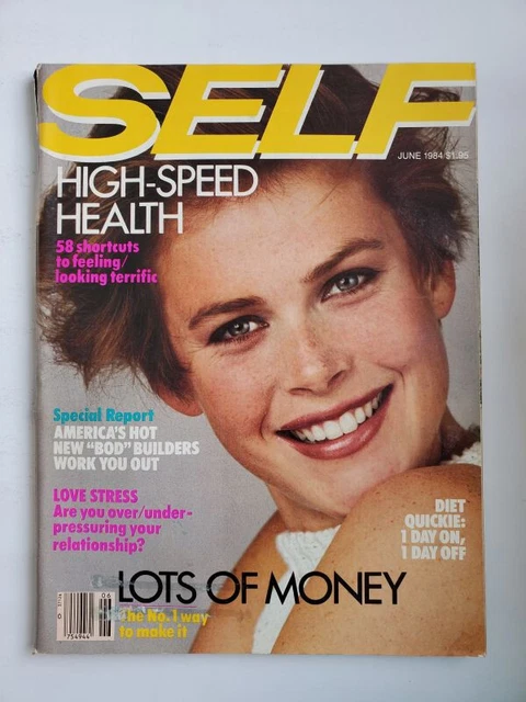 1984 SELF MAGAZINE Beth Rogers Renee Simonsen Virginia Madsen Sean ...