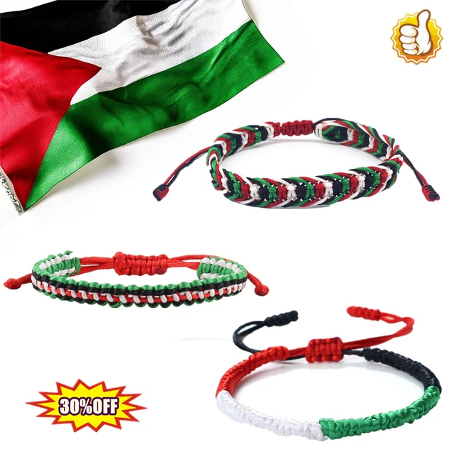 PALESTINE BRACELETS UAE Bracelet Country Handmade Friendship Bracelets ...