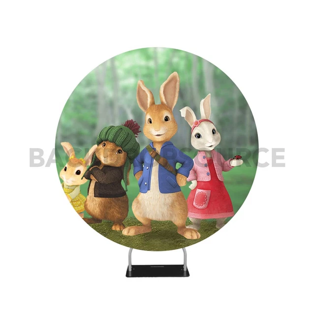 PETER RABBIT THEMED Circle Round Photo Booth Backdrop $37.94 - PicClick AU