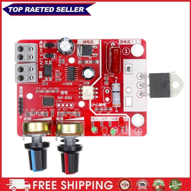 SPOT WELDING MACHINE Control Board Adjust Time Current Transformer ...