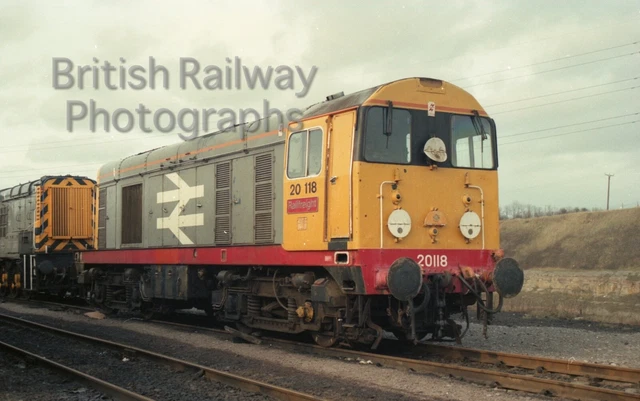 35MM NEGATIVE BR British Railway Diesel Loco Class 20 20118 at Tinsley 1992 £3.99 - PicClick UK
