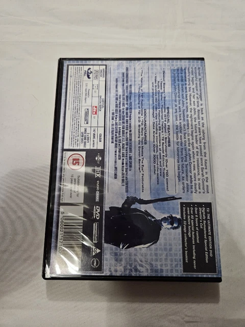 TERMINATOR 2 JUDGEMENT Day DVD 1991 Sci-Fi Movie Classic 2-Disc ...