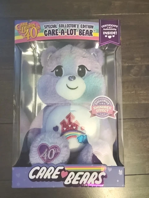 CARE BEARS CARE A Lot Bear 40th Anniversary Special Collector's Edition ...