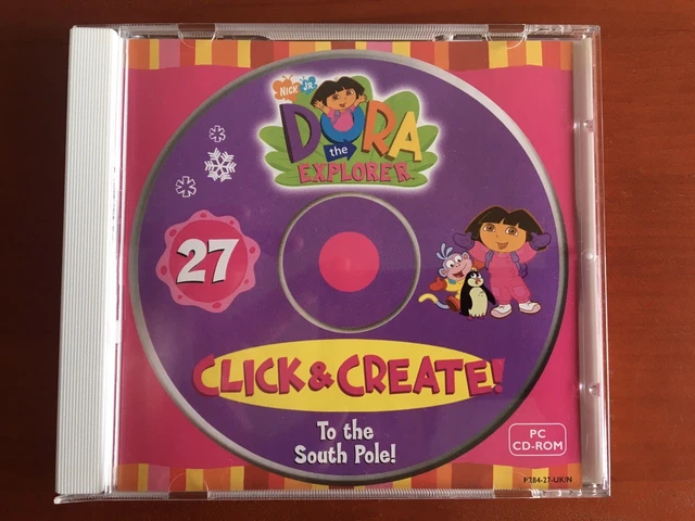 DORA THE EXPLORER: Click & Create #27, To The South Pole (PC CD-ROM ...