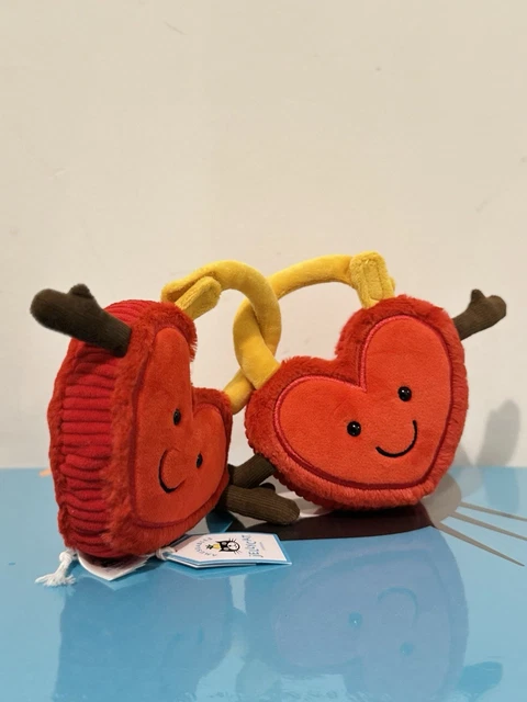 JELLYCAT AMUSEABLES VAL & Tina Love Locks Genuine Brand New With Tags ...