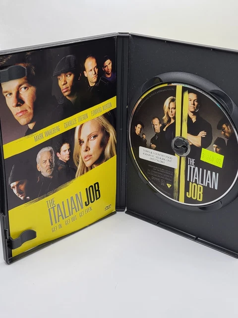 THE ITALIAN JOB (DVD, 2003, Widescreen) TESTED AND WORKS $4.00 ...
