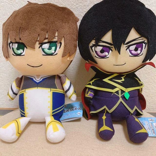 CODE GEASS LELOUCH Lamperouge Suzaku Kururugi Plush Doll Stuffed toy ...
