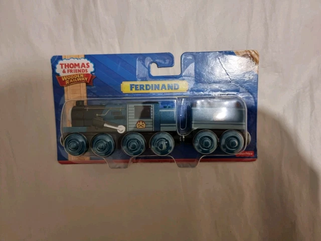 THOMAS THE TANK Engine & Friends FERDINAND WOODEN TRAIN NEW IN BOX WOOD ...
