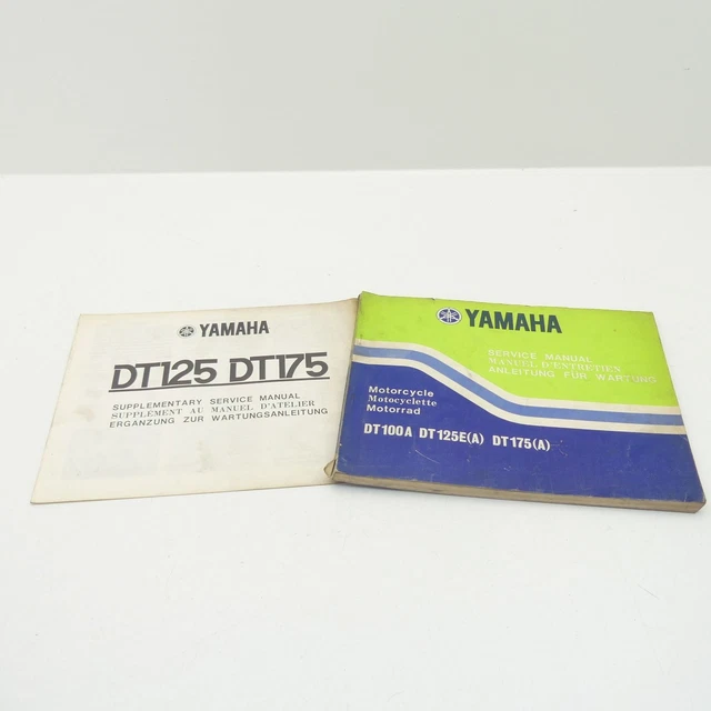 ORIGINAL YAMAHA DT 100 125 175 Werkstatthandbuch Reparaturanleitung ...