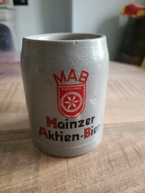 CHOPE À BIÈRE Autrichienne Mainzer Aktien Bier En gré EUR 9,00 ...