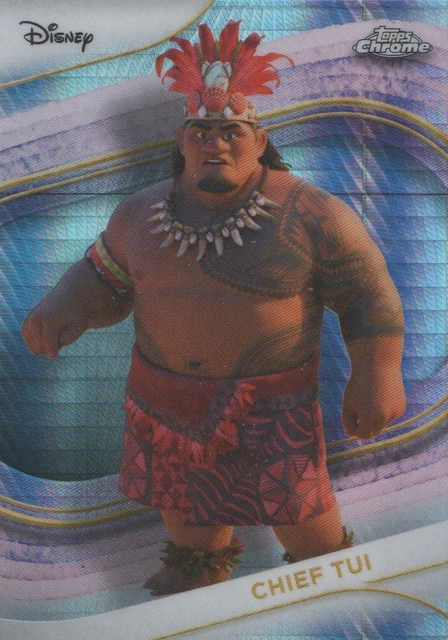 TOPPS DISNEY CHROME 2025 Chief Tui Moana Base Card #17 £6.99 - PicClick UK