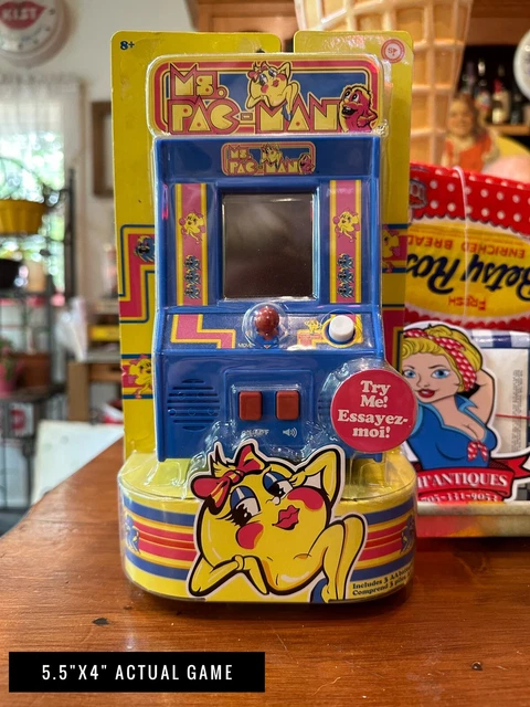MS. PAC-MAN ELECTRONIC Handheld Classic Mini Arcade Video Game brand ...