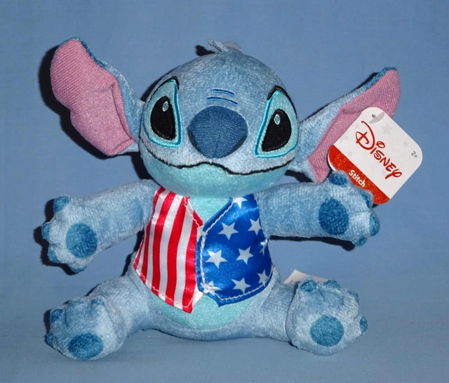 DISNEY STORE LILO and Stitch Scrump Rag Doll 7"-Patriotic Stitch 6 ...
