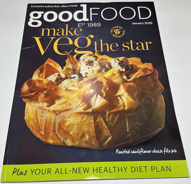 BBC GOOD FOOD Magazine January 2025 | Make Veg the Star | Healthy ...