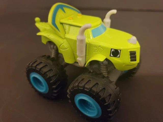 BLAZE AND THE Monster Machines Talking Zeg Truck 7" Toy Mattel 2014 ...