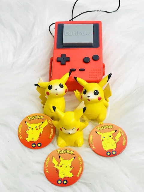 VINTAGE TOMY POKEMON BattPoke Pokeball Blaster Pokedex Toy (Red Gameboy ...