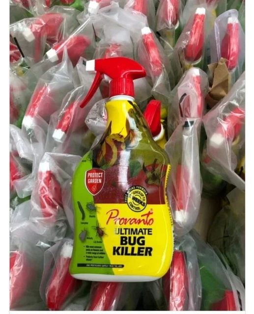 PROVANTO ULTIMATE BUG insect Killer Spray 1L Indoor Outdoor Plant Fly ...