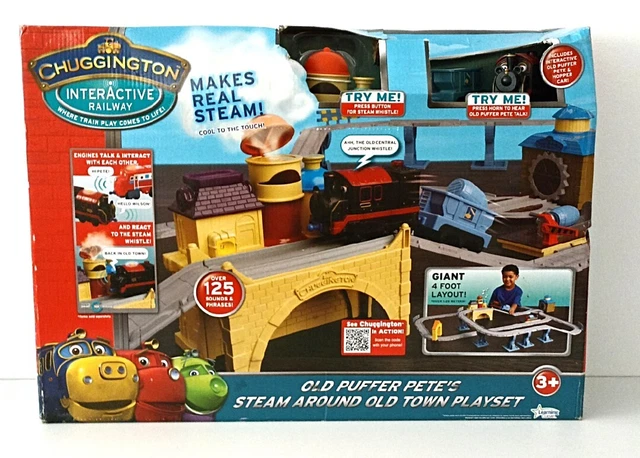 RARE CHUGGINGTON INTERACTIVE Railway Train Old Puffer Pete Steam Around ...