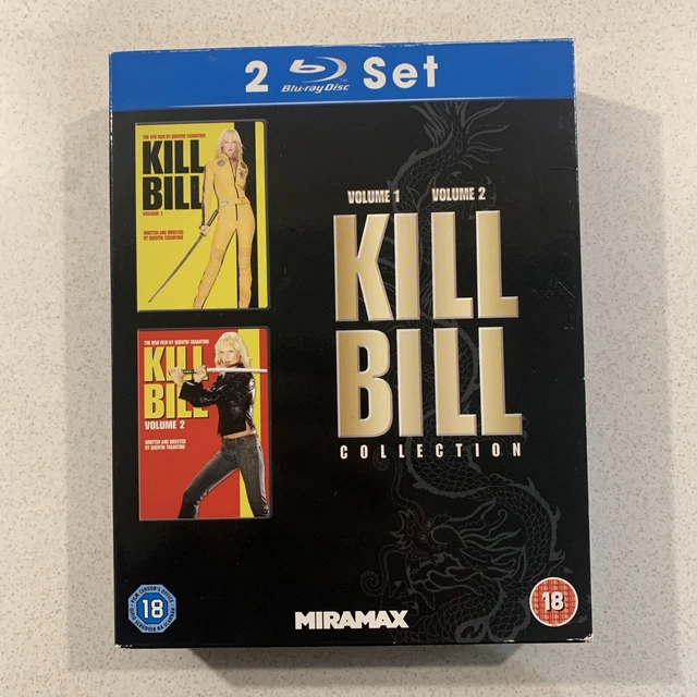 KILL BILL VOL.1/KILL Bill Vol.2 (Box Set) (Blu-ray, 2011) £11.79 ...