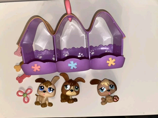 LITTLEST PET SHOP Triplets (LPS) Play Set (with Figures #1338, #1339 ...