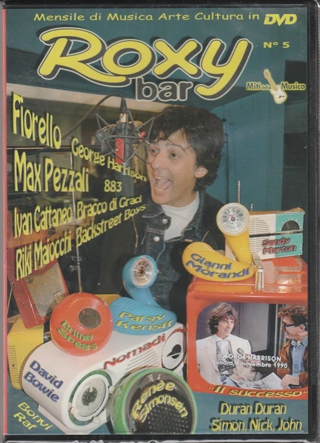 DVD ROXY BAR N. 5 Fiorello George Harrison Max Pezzali 883 Ivan ...