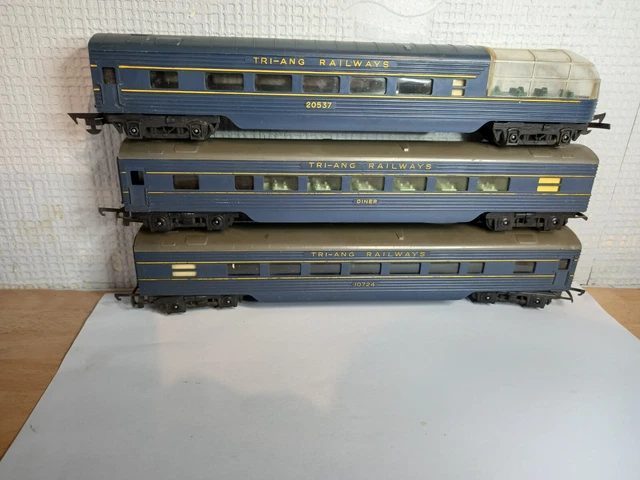 TRIANG TRANSCONTINENTAL COACH Set Diner,Observation,#10724 $35.26 ...