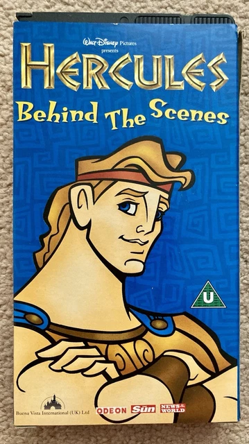 VINTAGE RARE WALT Disney Promotional VHS - Hercules Behind The Scenes £ ...