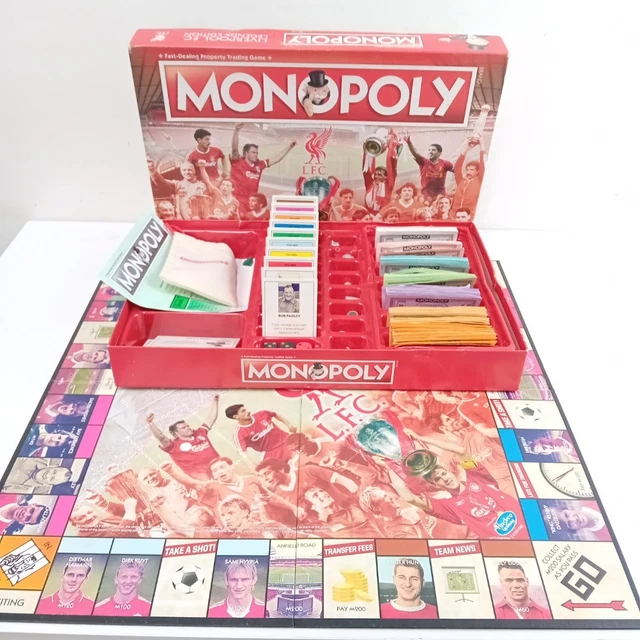 HASBRO MONOPOLY LIVERPOOL Football Club Board Game -WRDC £9.99 ...