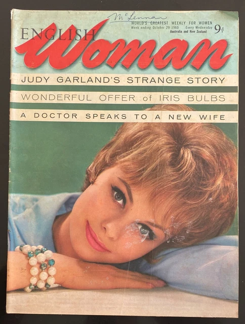 VINTAGE 1960 ENGLISH Woman Magazine Australia NZ, Knitting, Judy ...