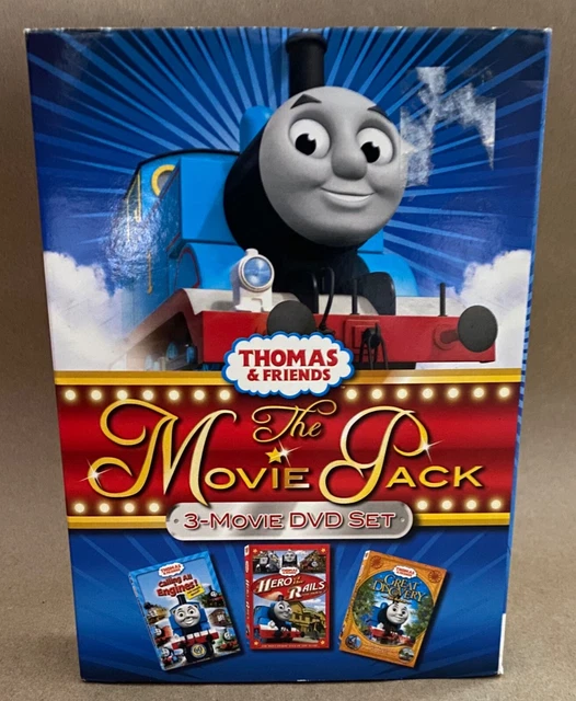 THOMAS & FRIENDS The Movie Pack 3-Movie DVD Set New Sealed Rare ...