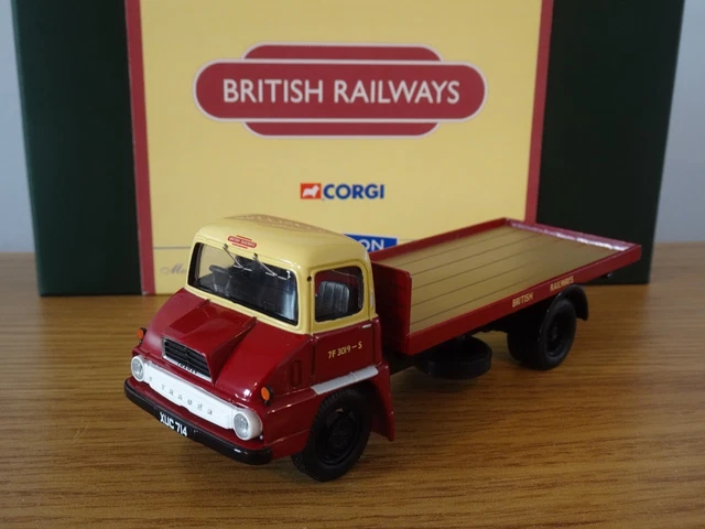 CORGI BRITISH RAILWAYS Thames Trader Flatbed Truck Model Cc11001 1:50 £ ...