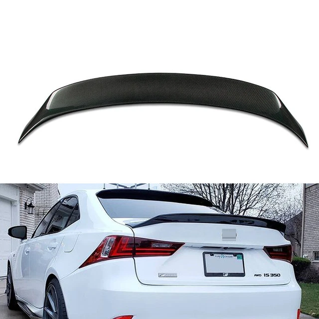 CARBON FIBER REAR Trunk Spoiler Wing Lip Fit 2014-2020 Lexus IS250 ...