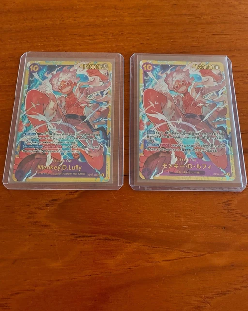 ONE PIECE TCG Monkey D. Luffy OP05-119 SEC NM English $16.00 - PicClick AU