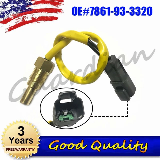 WATER TEMPERATURE SENSOR 7861-93-3320 For Komatsu D39PX D37EX D31PX ...