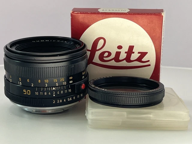 LEICA LEITZ-CANADA SUMMICRON-R 50mm F:2 N°2866318. NECESITA REVISIÓN ...