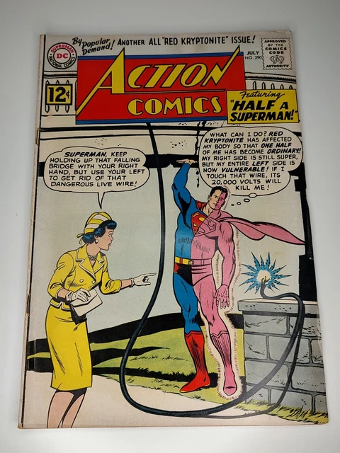 ACTION COMICS NO. 290 juillet 1962 DC « Half A Superman ! » EUR 23,05 ...