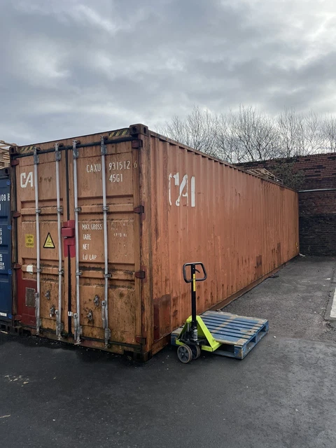 40FT HIGH CUBE Shipping Container Lock Box And Watertight £1,750.00 ...