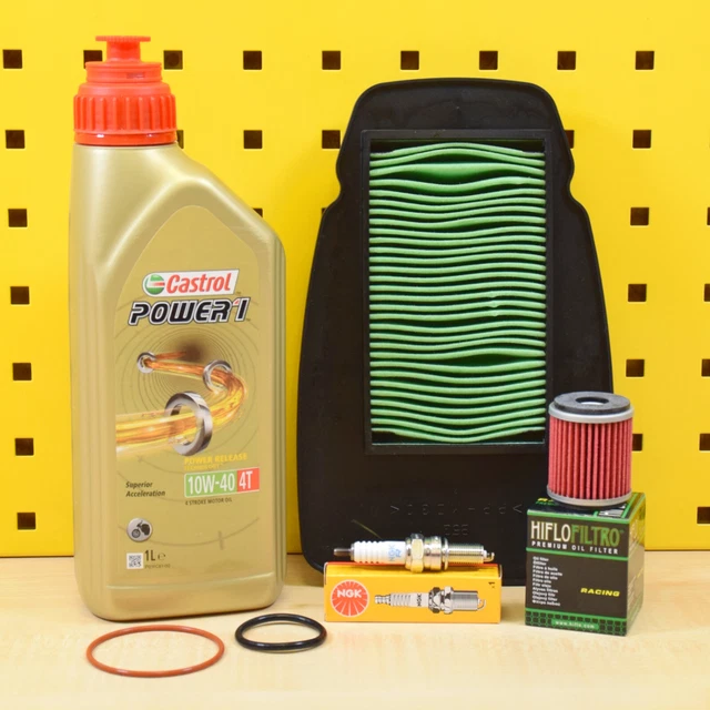 YAMAHA YZF-R 125 19- Kit Huile, Filtre à Huile Original Air Bougie ...