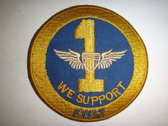 VIETNAM WAR PATCH US 1st Aviation Company WE SUPPORT FWLT £6.95 ...