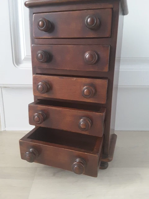 MEUBLE DE POUPÉE Ancien Bois A Tiroirs EUR 35,00 - PicClick FR