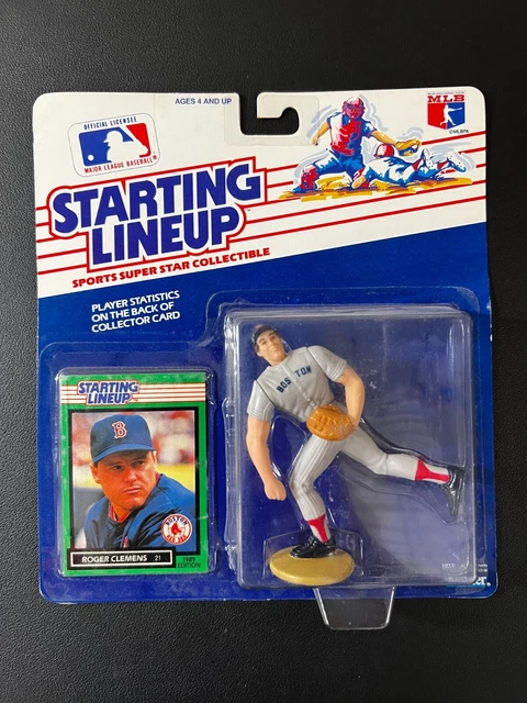 1989 FIGURINE ROGER Clemens Kenner Starting Lineup MLB Boston Red Sox ...