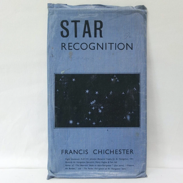WW2 CHICHESTER STAR Recognition Maps Air Navigation Manual Raf Aircraft ...