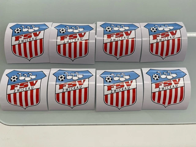 FSV ZWICKAU, AUFKLEBER, Sticker, 10 Stück EUR 2,75 - PicClick DE