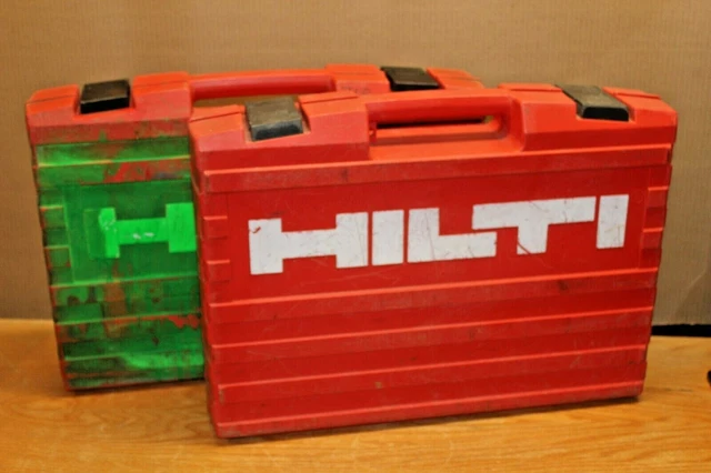 2 HILTI HEAVY DUTY TE2-A, 24 Volt HAMMER DRILL CASE ONLY. TE-2A (2 ...