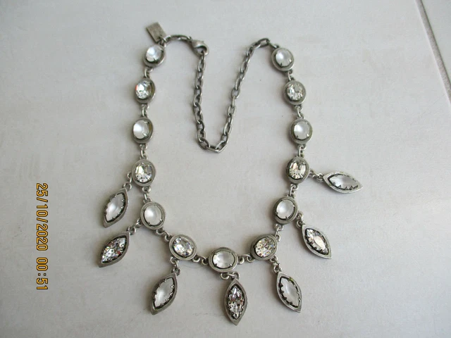 ANCIEN COLLIER SIGNÉ REMY DIS antique costume jewelry necklace EUR 45 ...