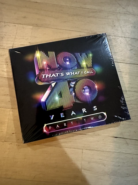 NOW THATS WHAT I Call Music 40 Years Part Two 2 5 Disc Digipak Cd 2024 ...